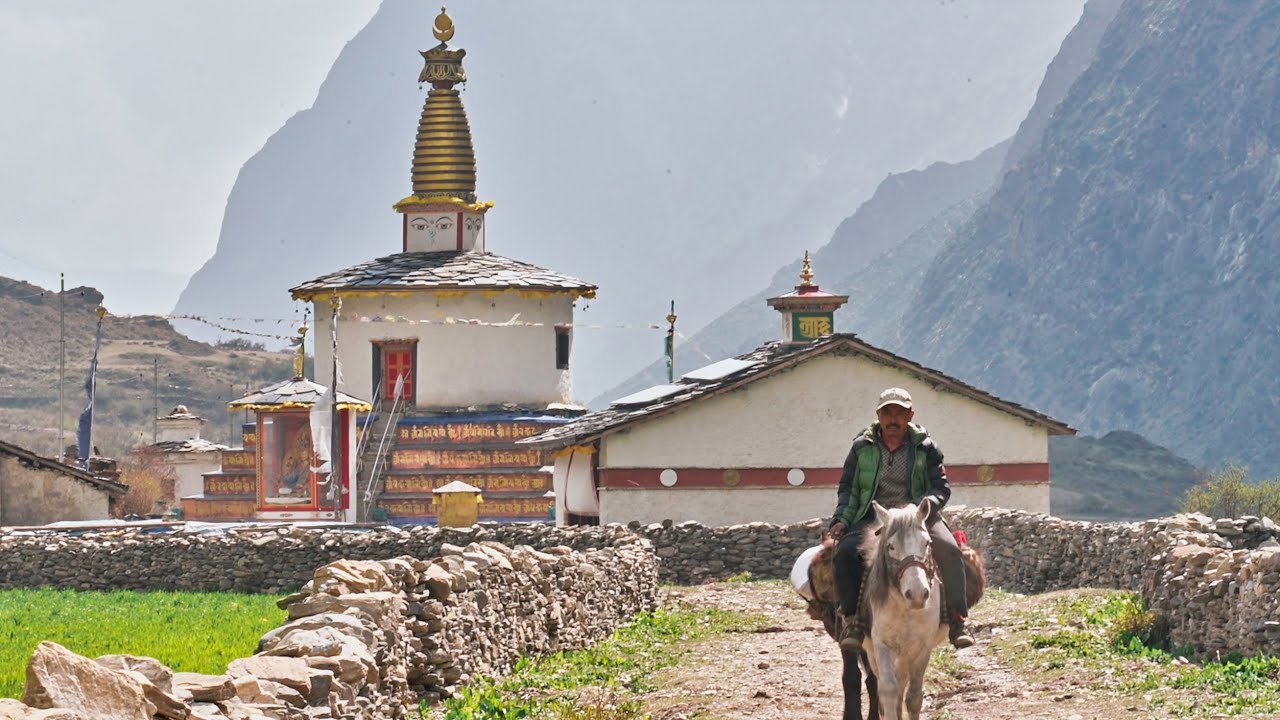 The Last Tibetan Village of Gorkha 4K | Where Tibet and Nepal Meet ...
