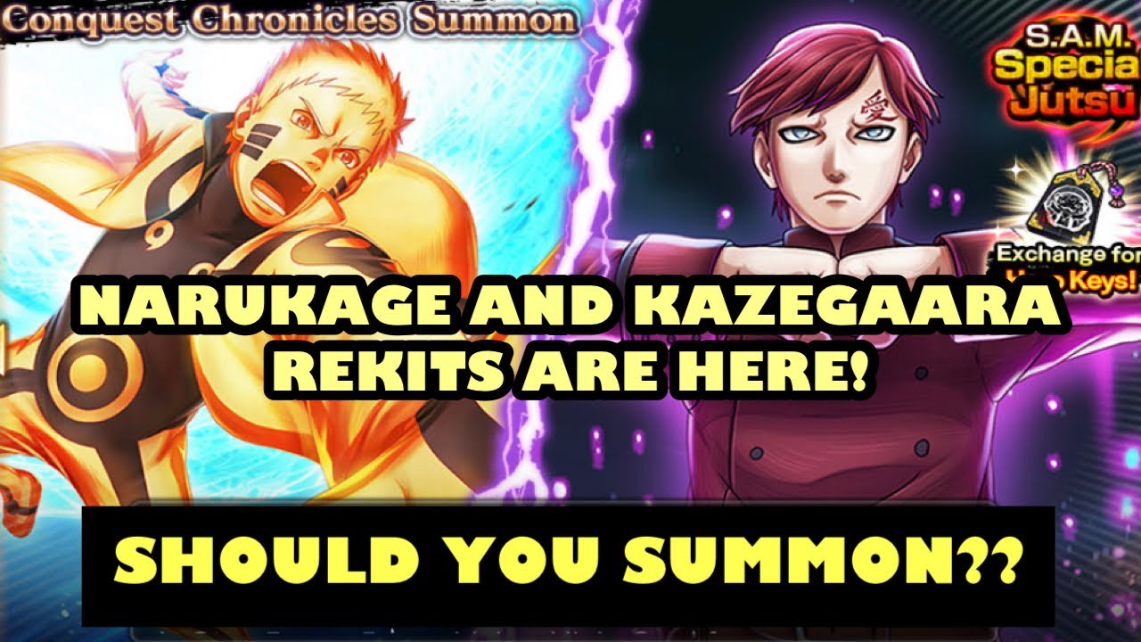 SHOULD YOU SUMMON?? Hokage Naruto and Kazekage Gaara Rekits Are BROKEN??? (Nxb Ninja Voltage ...