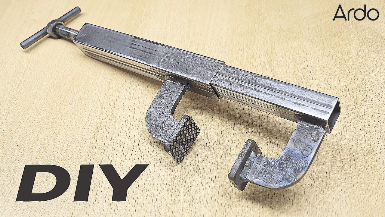 DIY Square Pipe Clamps - Welding DIY Project - YouTube