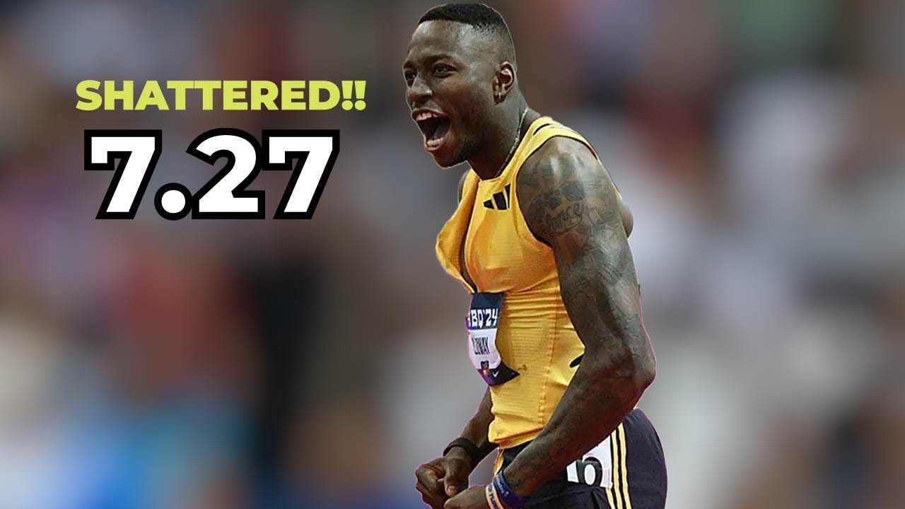 Epic 60m world record in track and field 24 race in New Mexico Grant ...