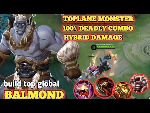 balmond best build top global 2024 || balmond damage one hit || mobile ...