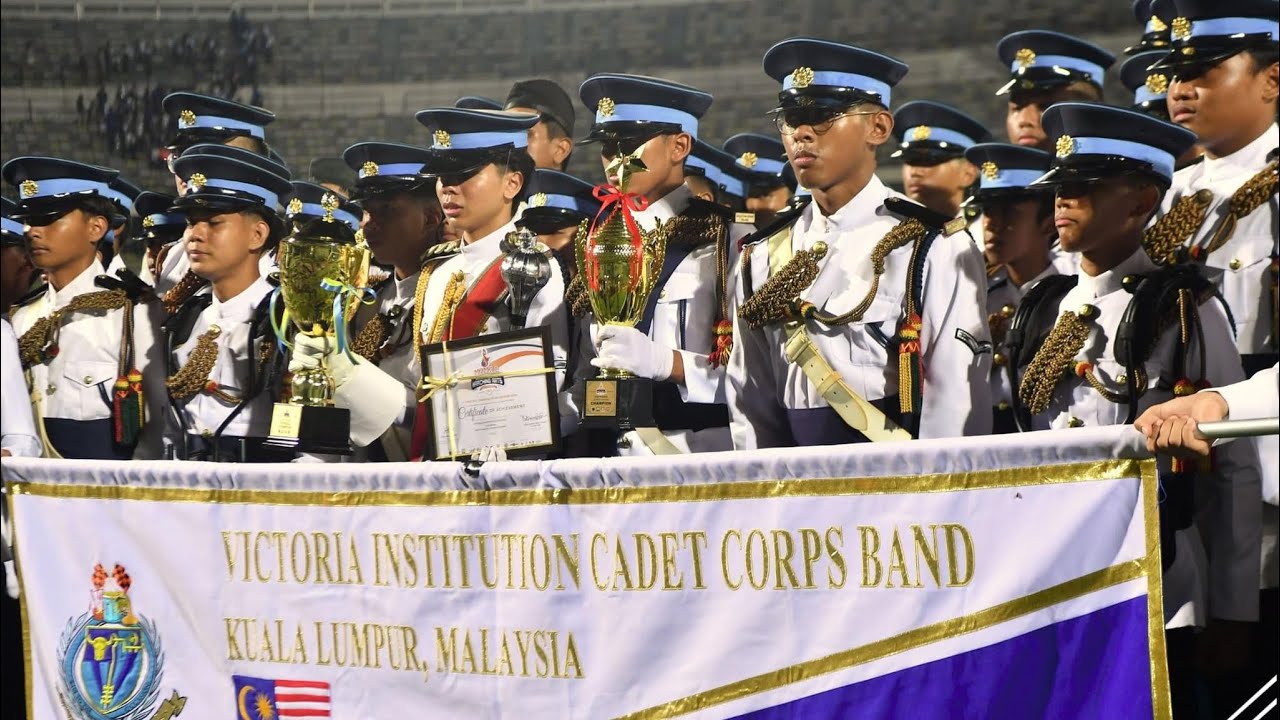 Victoria Institution Cadet Corps Band (VICCB) 2024 - Field Parade ...
