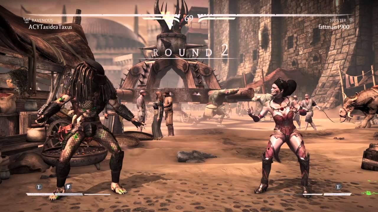Mortal Kombat X 07192015 PvP Mileena Ravenous vs Predator B - YouTube