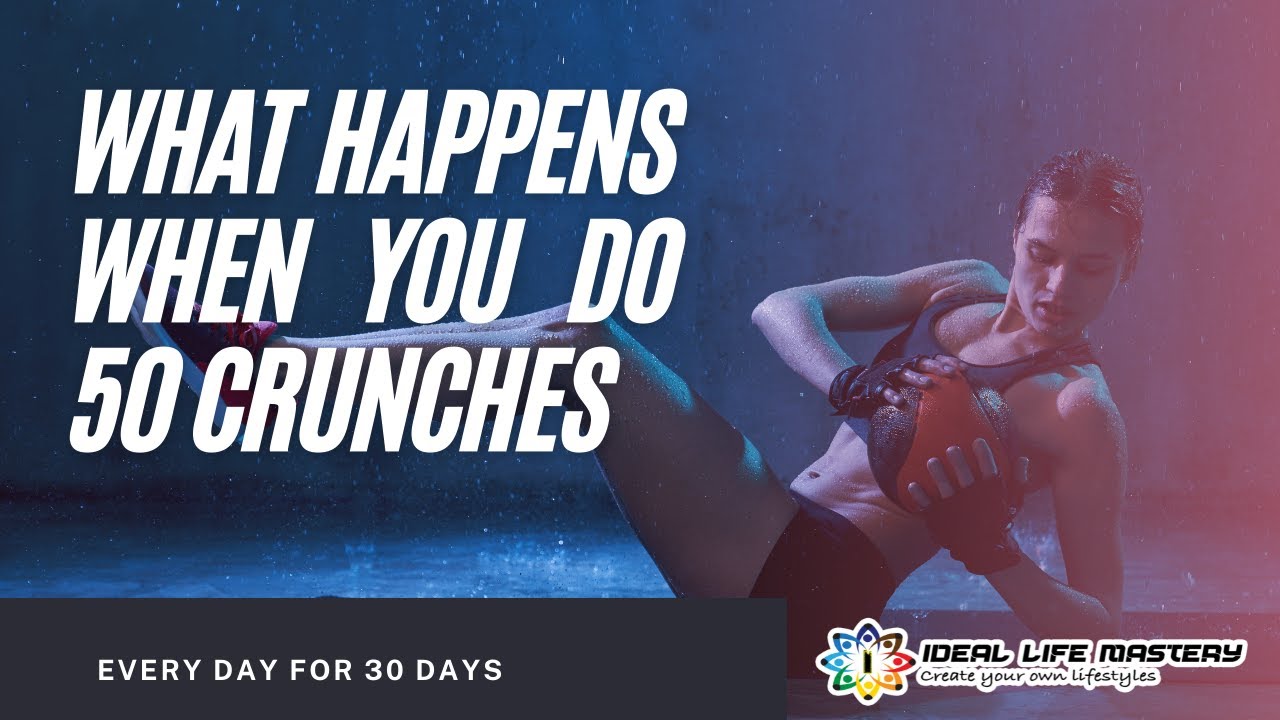 What Happens When You Do 50 Crunches Every Day for 30 Days - YouTube