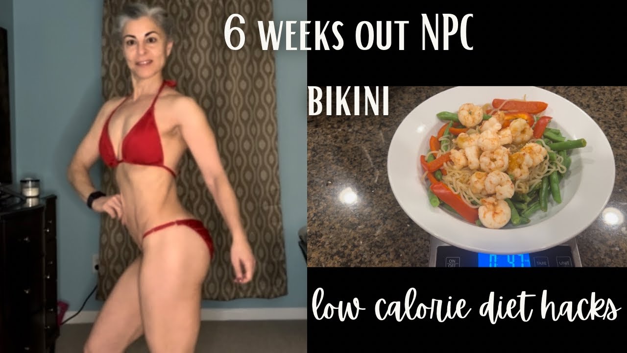 6 weeks out, low-calorie diet hacks - YouTube