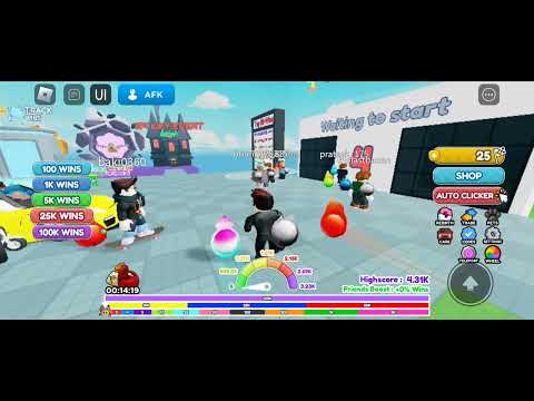 playing roblox click to build up speed - YouTube