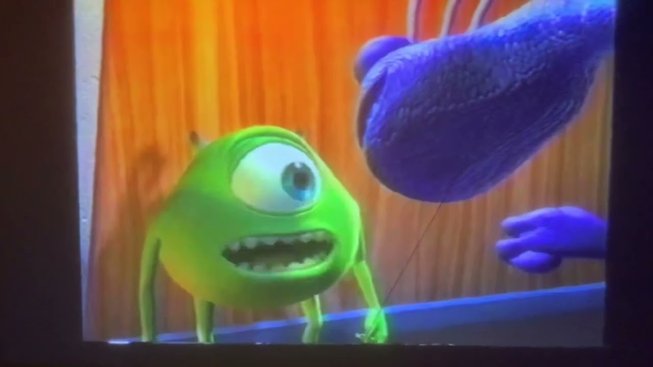 Monsters inc mike on the run in full screen - YouTube