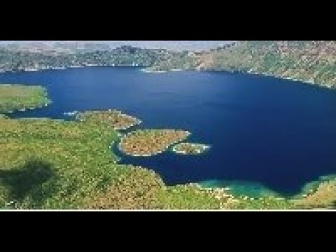 Nemrut volkanik krater gölü- sönmüş yanardağ içi