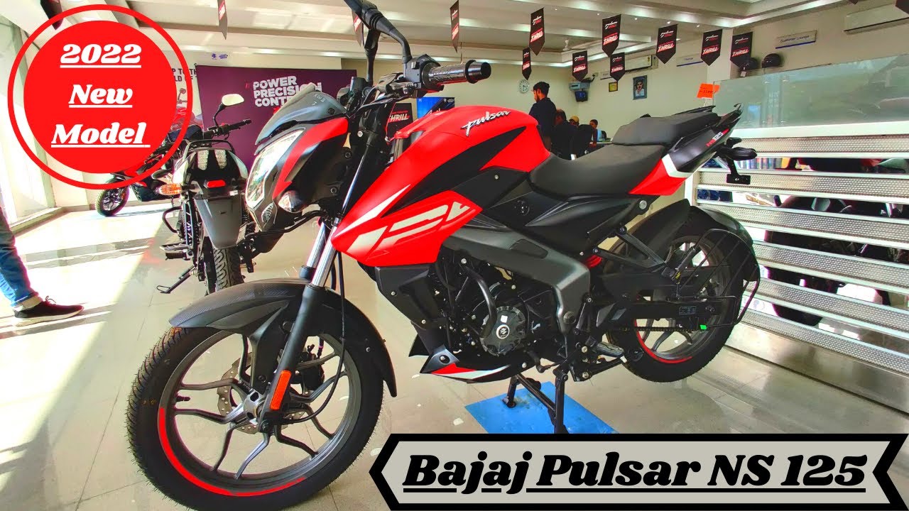New Bajaj Pulsar NS 125 ( Brunt Red ) Complete Information With All New ...