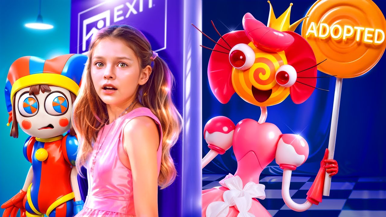 Aku Diadopsi Candy Princess! Pomni vs LOOLILALU! The Amazing Digital ...