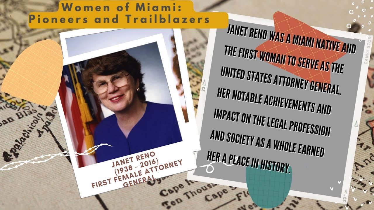 Remembering Janet Reno: First Female U.S. Attorney General - YouTube