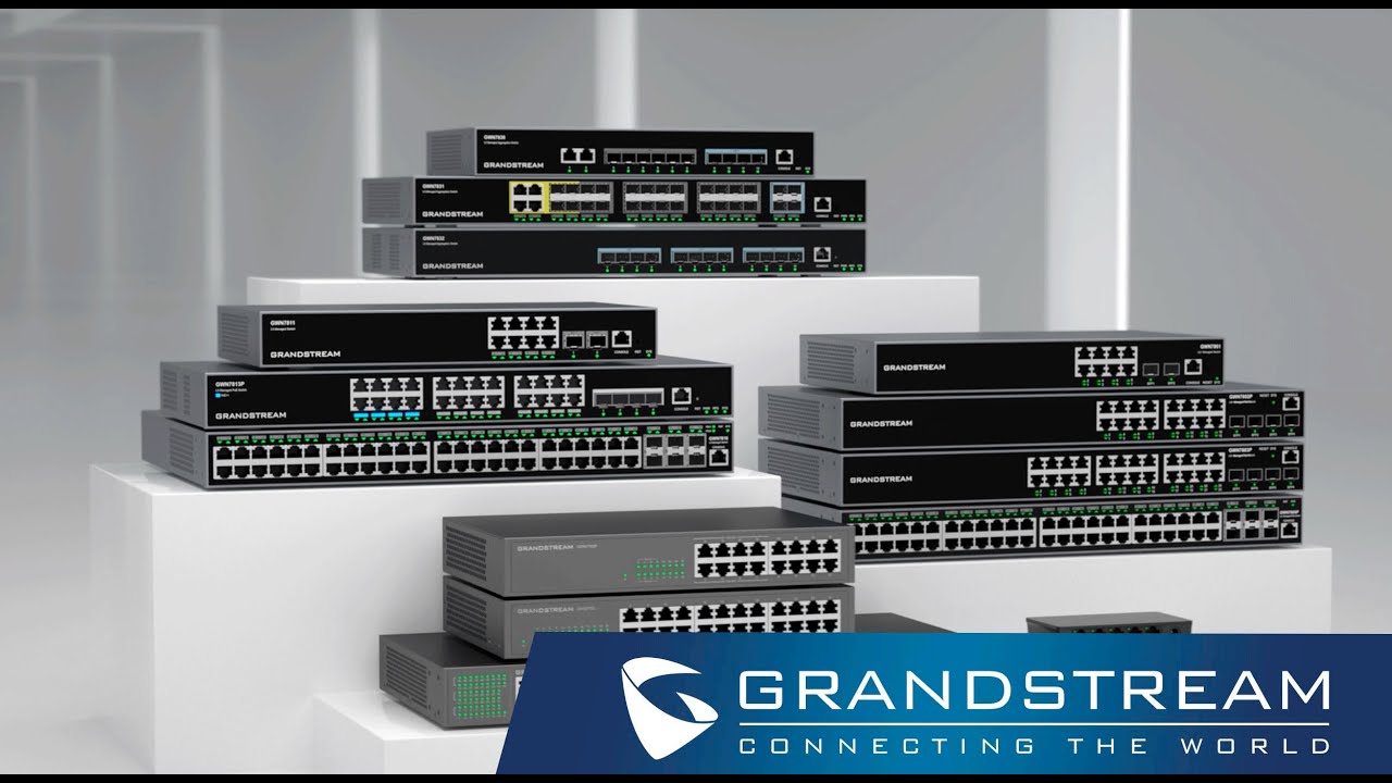 Familia de Switches Grandstream - YouTube