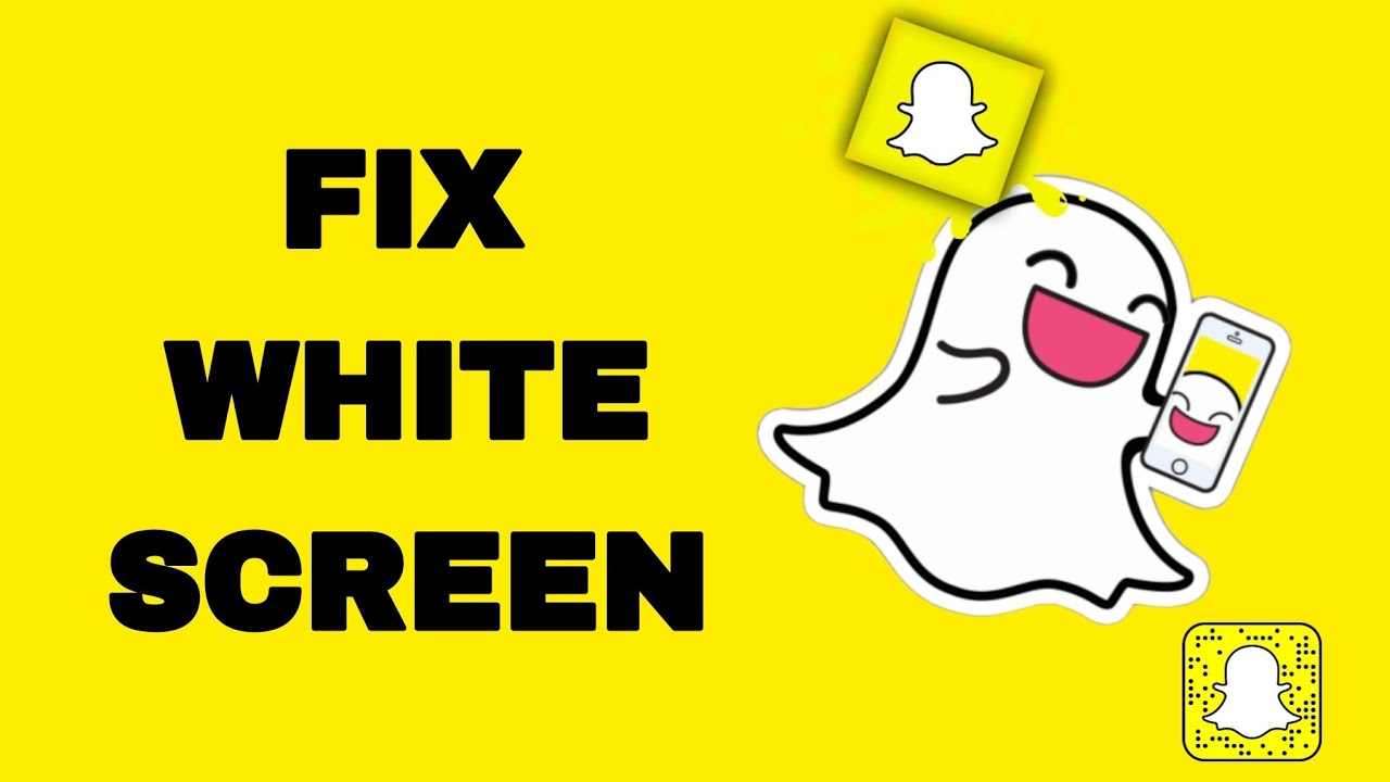 How To Fix And Solve Snapchat White Screen | Final Solution - YouTube