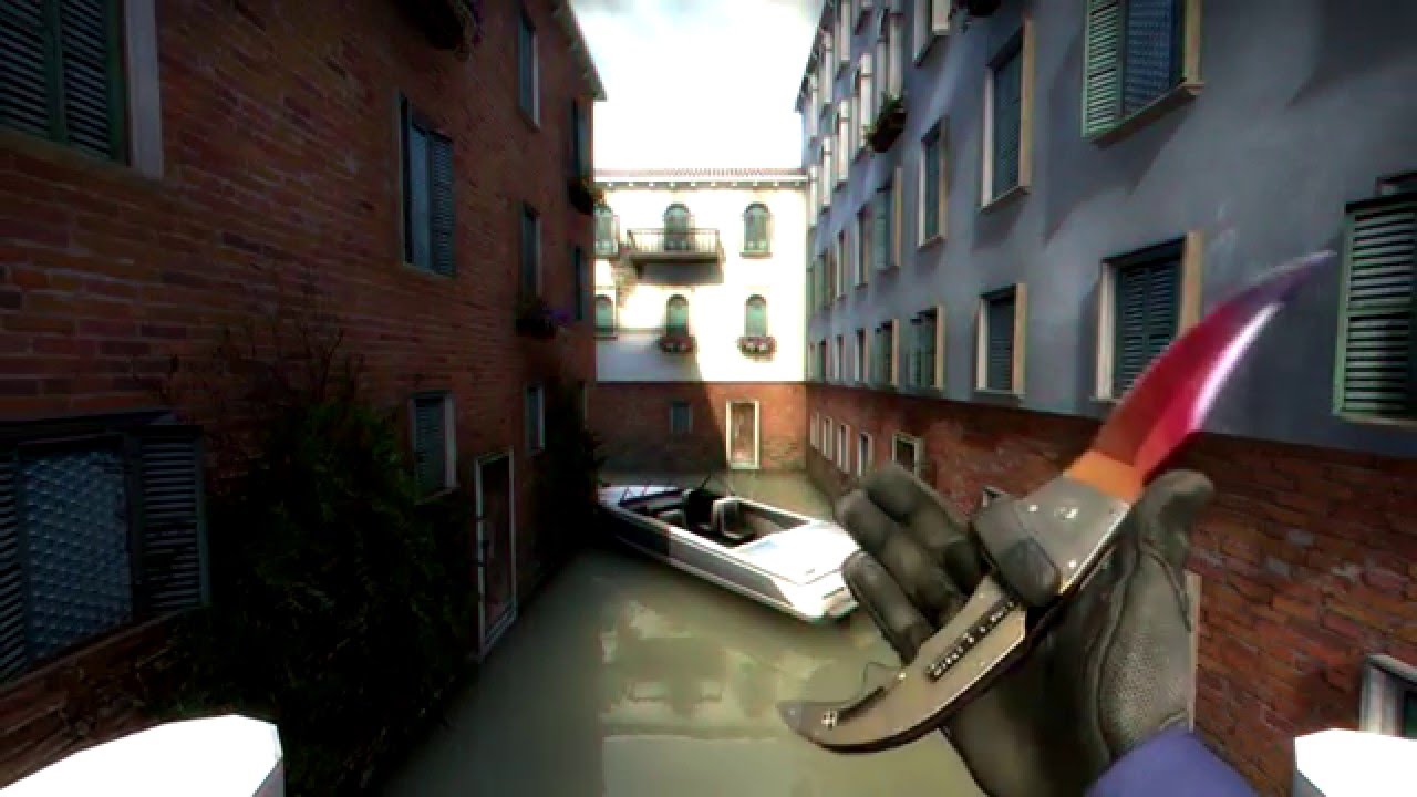 CS:GO Falchion Fade | Knife Showcase - YouTube