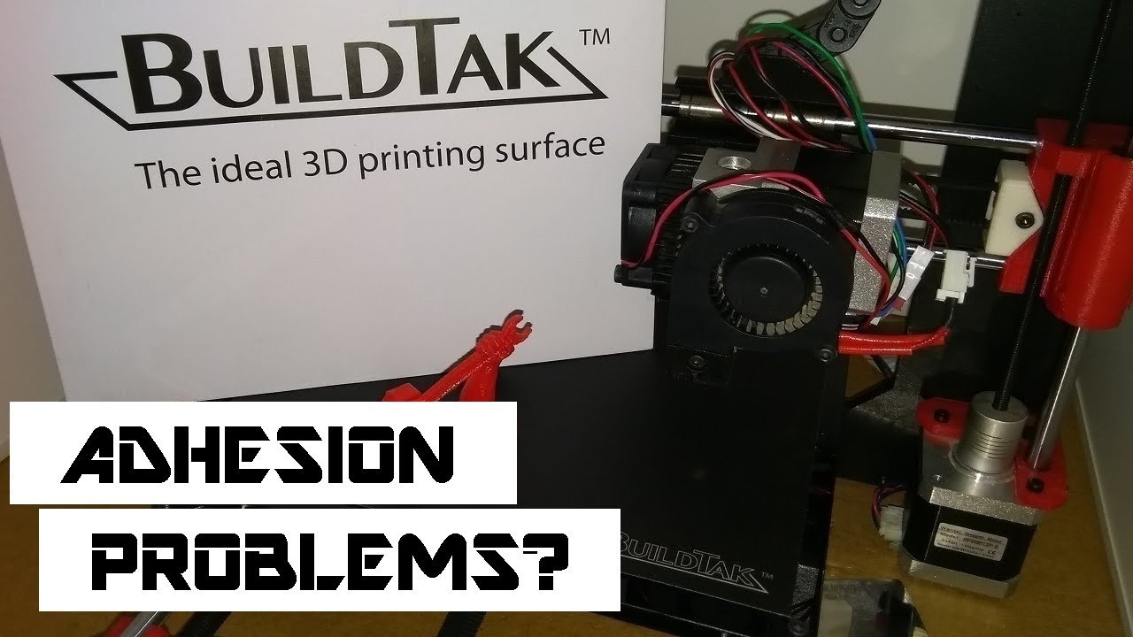 3D Printer - Build Plate Adhesion (BuildTak) - YouTube
