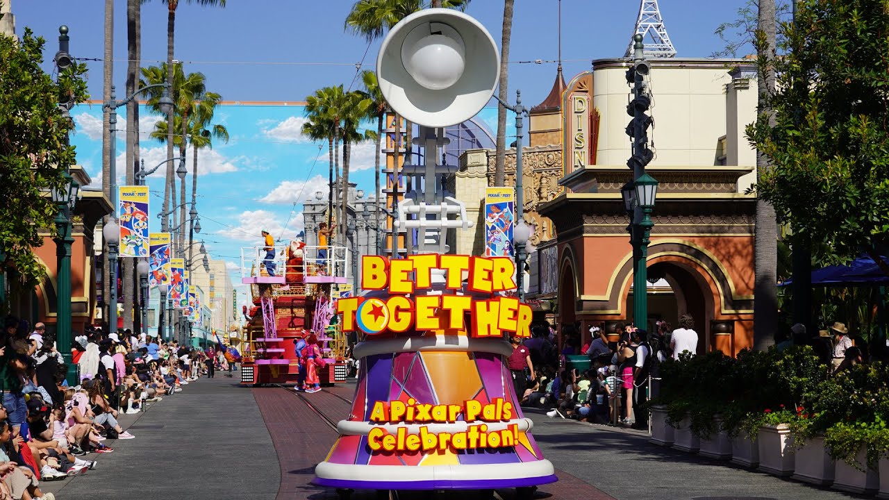 "Better Together: A Pixar Pals Celebration" Parade - Pixar Fest 2024 at ...