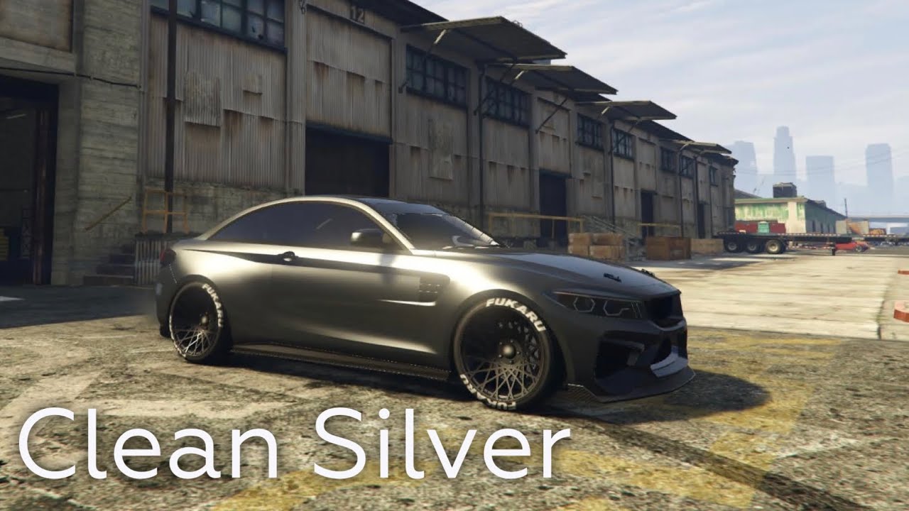 Gta 5 Online - Clean Silver (Modded Crew Color) - YouTube