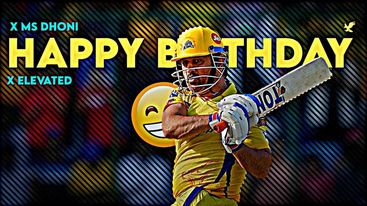 Ms Dhoni X ELEVATED || Msd birthday edit || Msd birthday edit ||🔱Crics ...