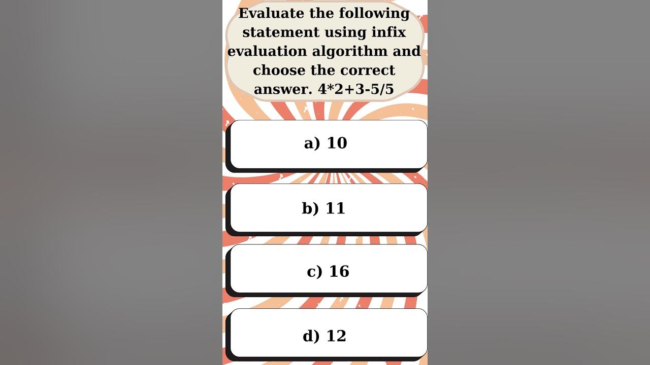 1000 Data Structure Multiple Choice Questions - Question 154 - YouTube