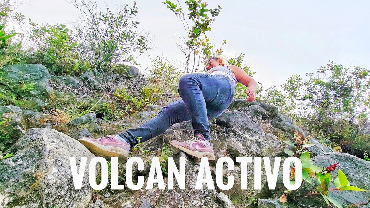 La increíble subida al cráter del Volcán Chichonal en Chiapas 😱, Una ...