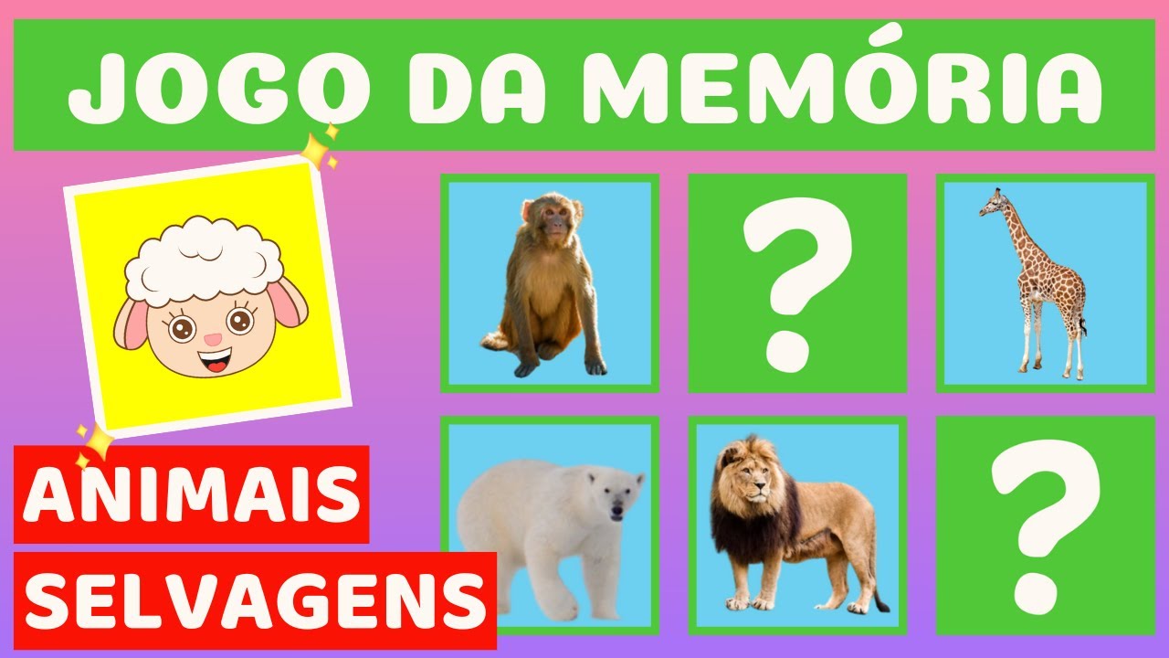 Animais Selvagens para Crianças - Educação infantil - YouTube