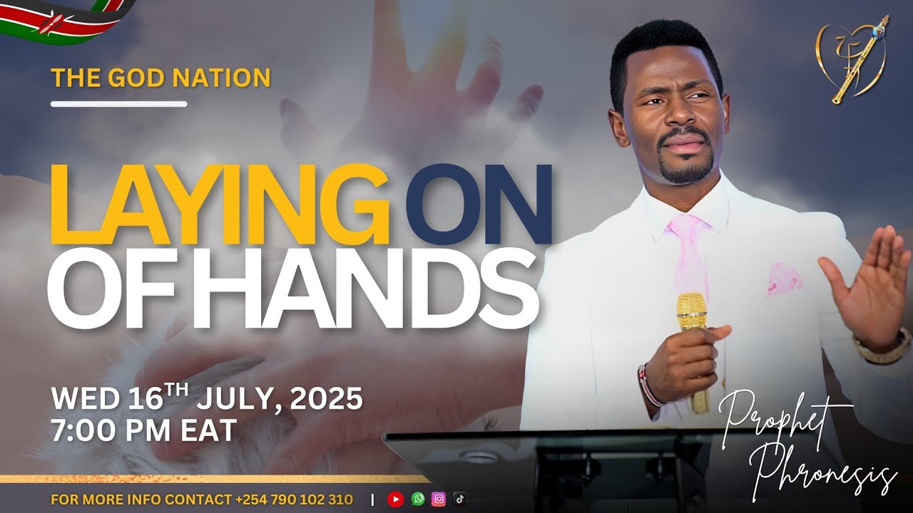 LAYING ON HANDS || PROPHET PHRONESIS - YouTube