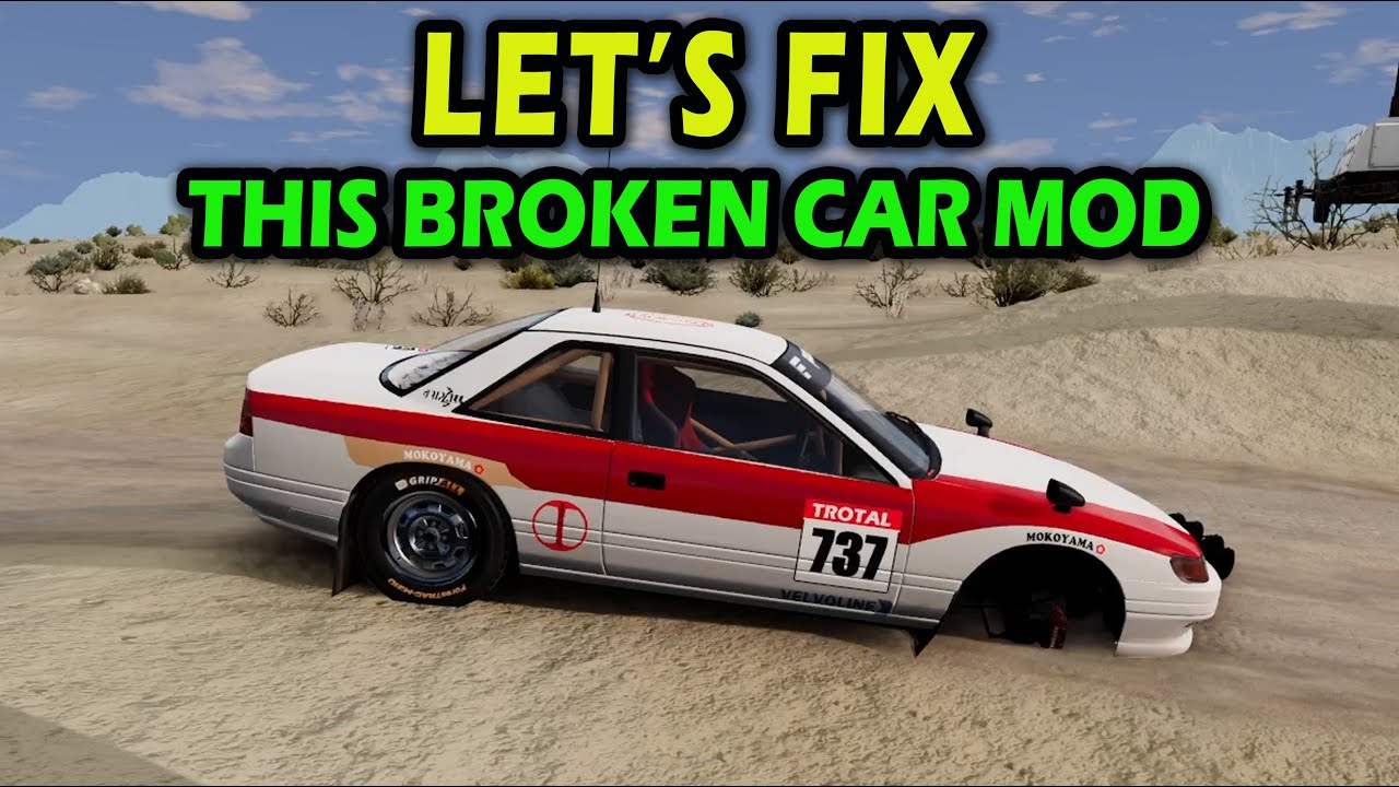 You Can Permanently Repair Lots of Broken Car Mods in BeamNG | BeamNG ...