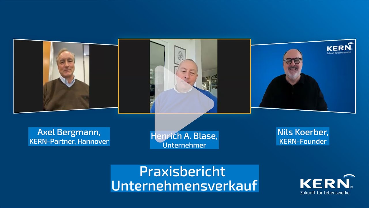 Mal eben so die eigene Firma verkaufen? Unternehmer Heinrich A. Blase ...