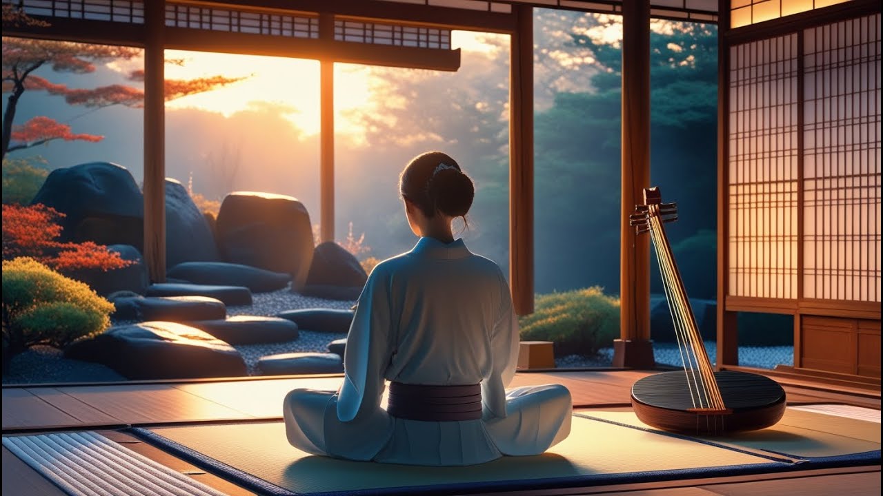 Tranquil Japanese Koto & Shakuhachi Music | Zen Meditation & Relaxation ...