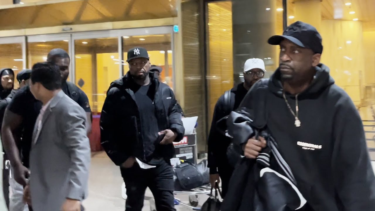 International Rapper 50 Cent Arrives In India For Concert - YouTube