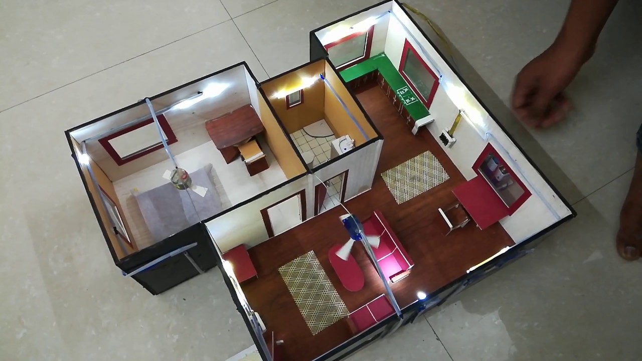 ELECTRICAL LAYOUT OF 1-BHK (MANIT, BHOPAL) - YouTube