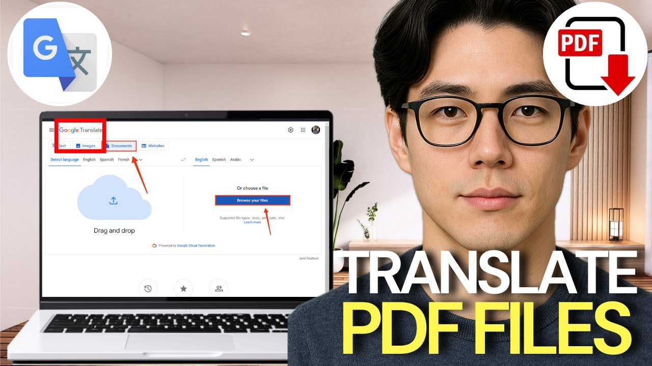 How To Translate PDFs With Google Translate - YouTube