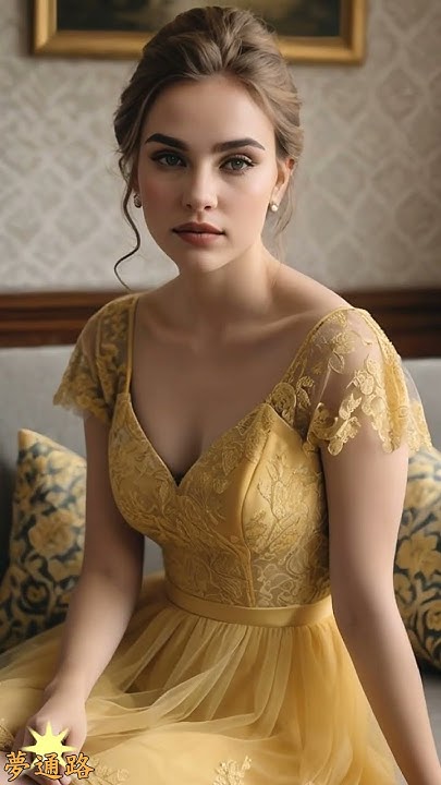 beautiful girl 229-AI洋裝美女 - YouTube