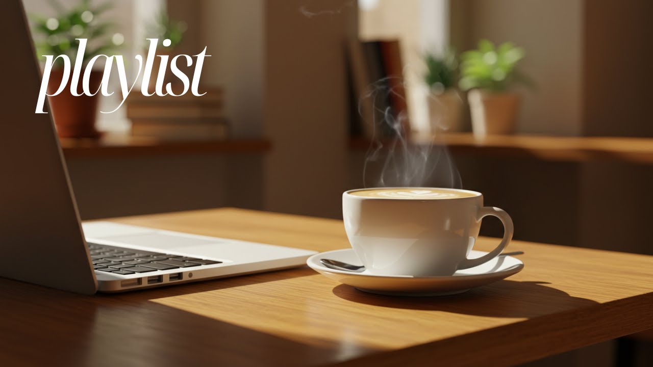 ☕️ Soothing Cafe Jazz | Focus-Enhancing Study/Reading Music | Cafe ...