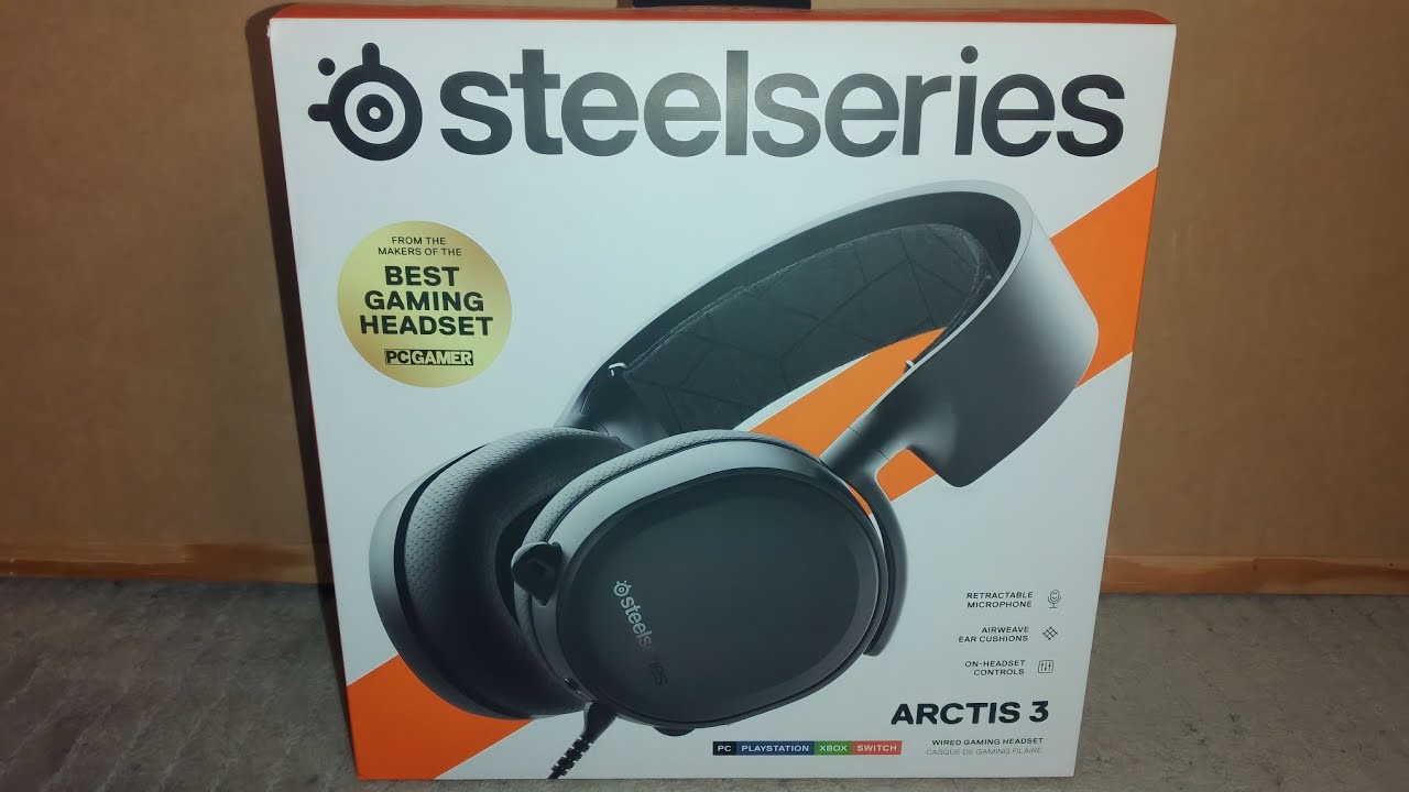 STEELSERIES ARCTIS 3 BOX OPENING ( BEST GAMING HEAD ) | Steelseries ...