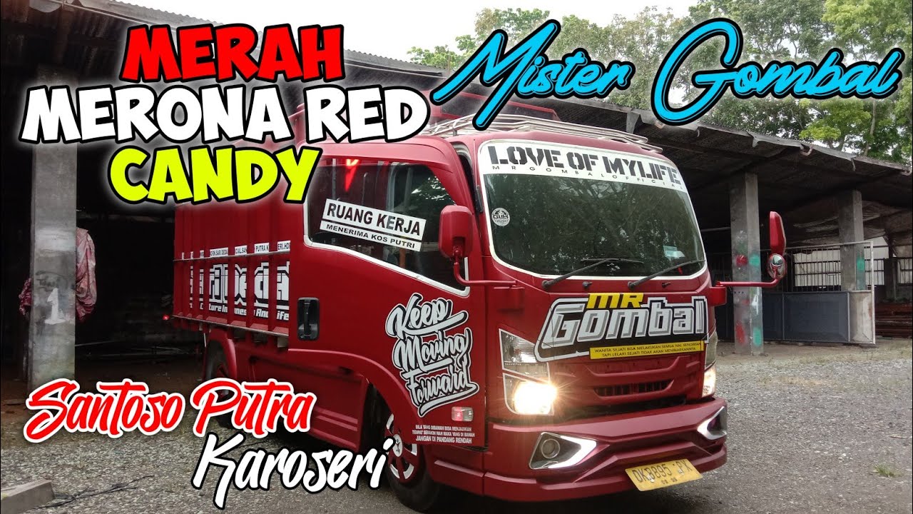 Merah Merona Red Candy Mister Gombal Bali⁉️By Santoso Putra Karoseri‼️# ...