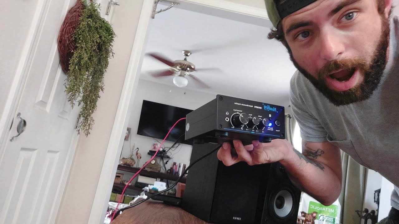 Portable Power w/ Clarity? MouKey MAMP4 Digital BT Amplifier - YouTube