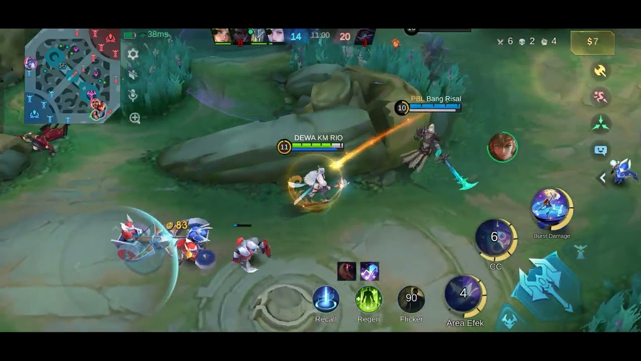 MASUK SERVER TIM LOL - YouTube