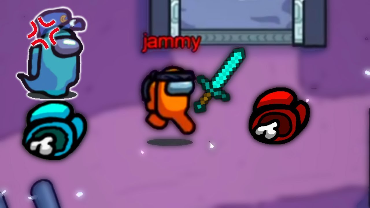 JAMMY PLAYS AMONG US (1000 IQ PLAYS) - YouTube