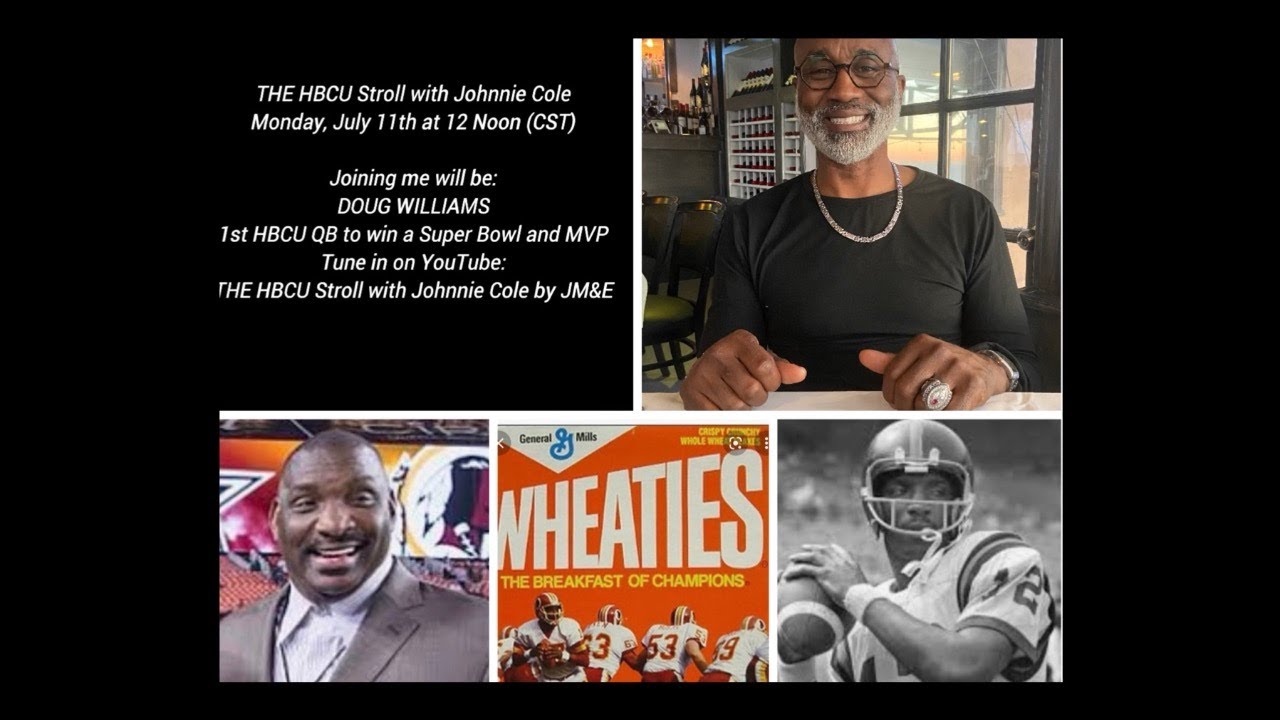 The HBCU Stroll With The Coach Johnnie Cole on The Lunch Break powered ...