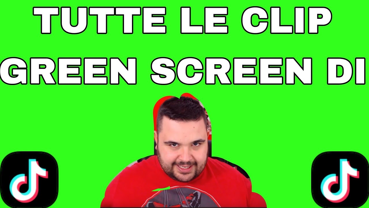 TUTTE LE CLIP GREEN SCREEN DI CICCIOGAMER89 PER FARE LE STORIE SU TIK ...