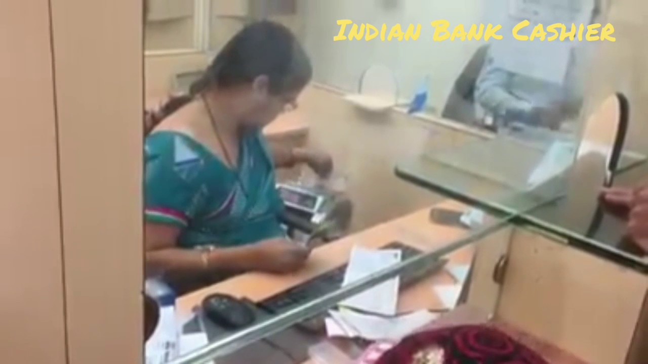 Indian v/s Chinese Bank Cashier - YouTube