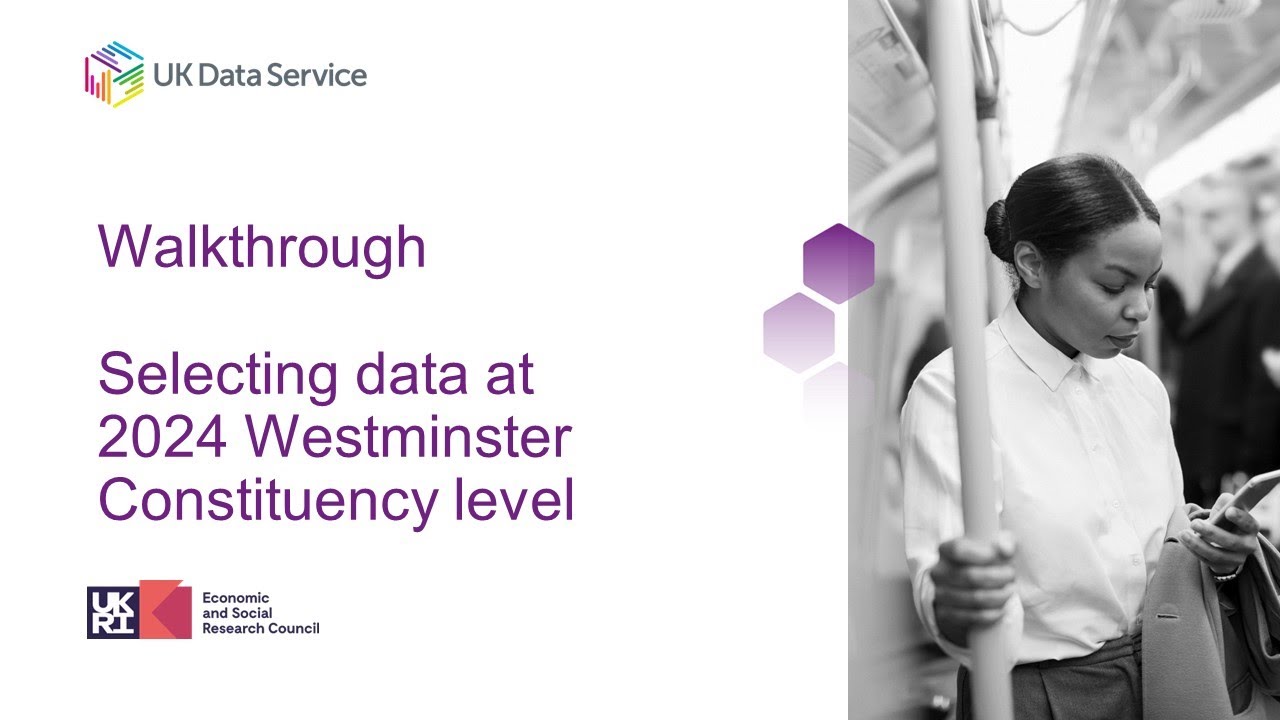 Selecting data at 2024 Westminster Constituency level - walkthrough ...