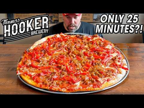 Only One Person Had Beaten Connecticut’s “Big Hooker” Pizza Challenge with Seconds to Spare!!