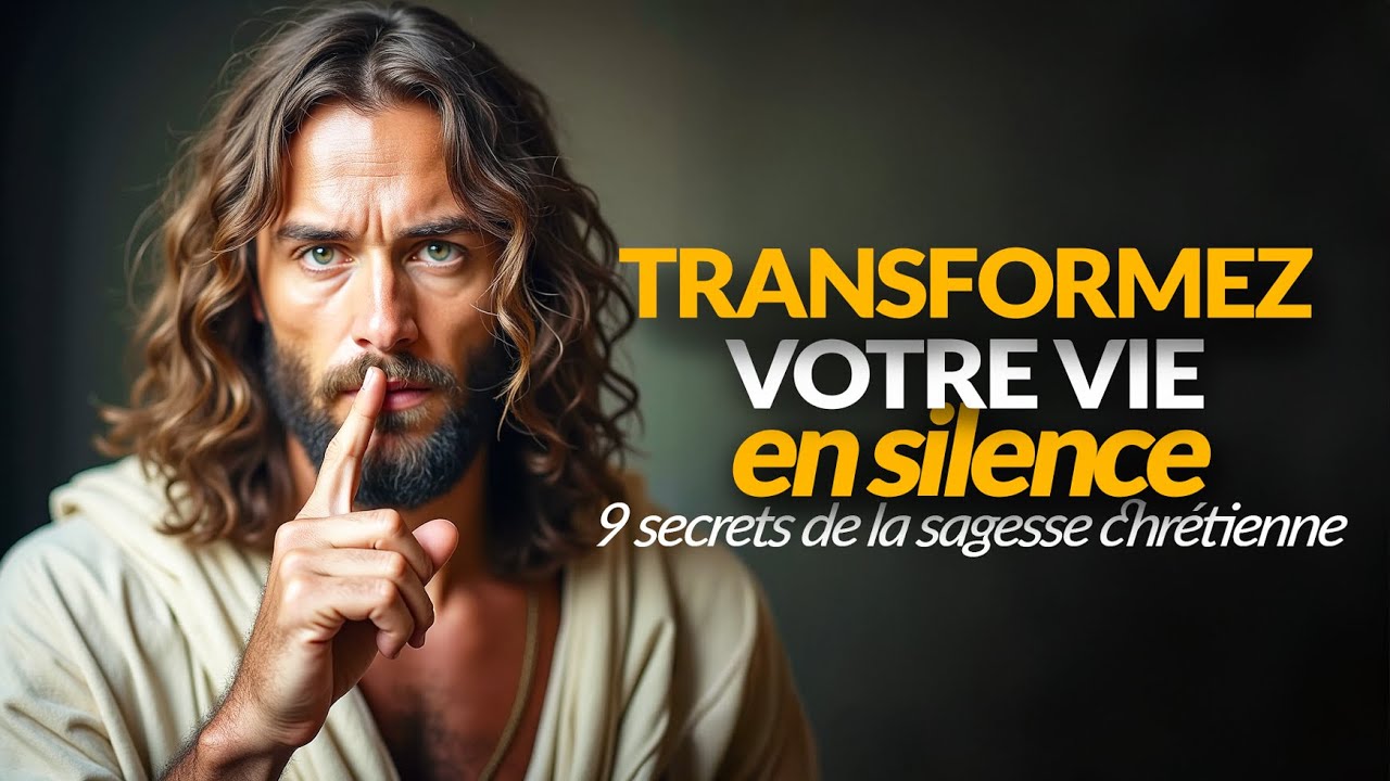9 SECRETS DE LA SAGESSE CHRÉTIENNE : TRANSFORMEZ VOTRE VIE EN SILENCE ...