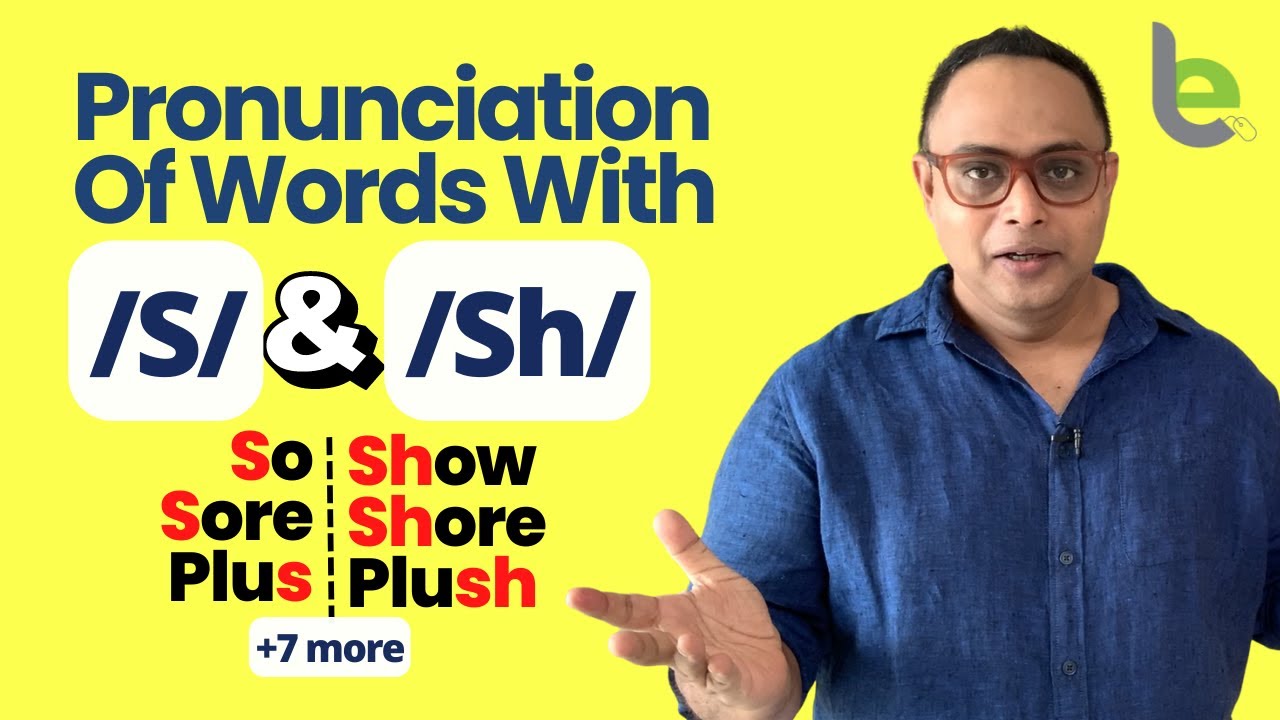 Minimal Pairs - Pronouncing Words With S and Sh | Improve English ...