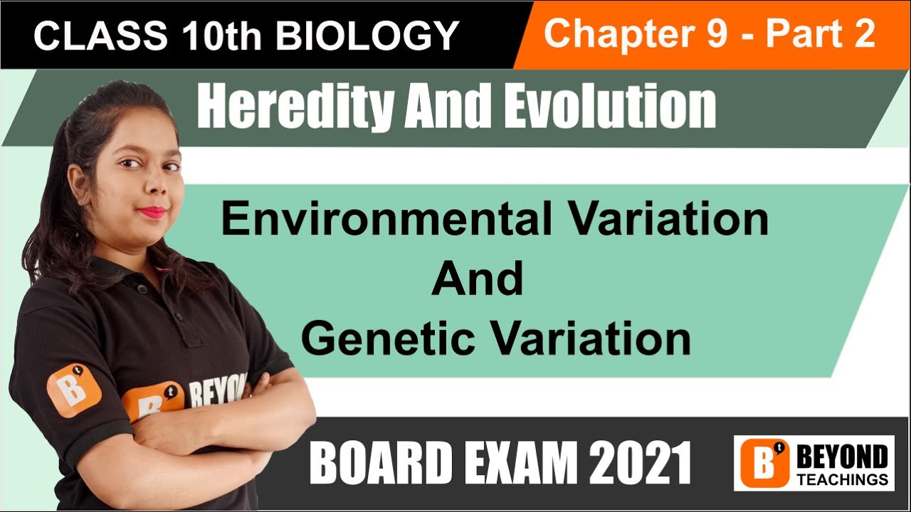 Environmental Variation And Genetic Variation - Class 10 Biology | Part ...