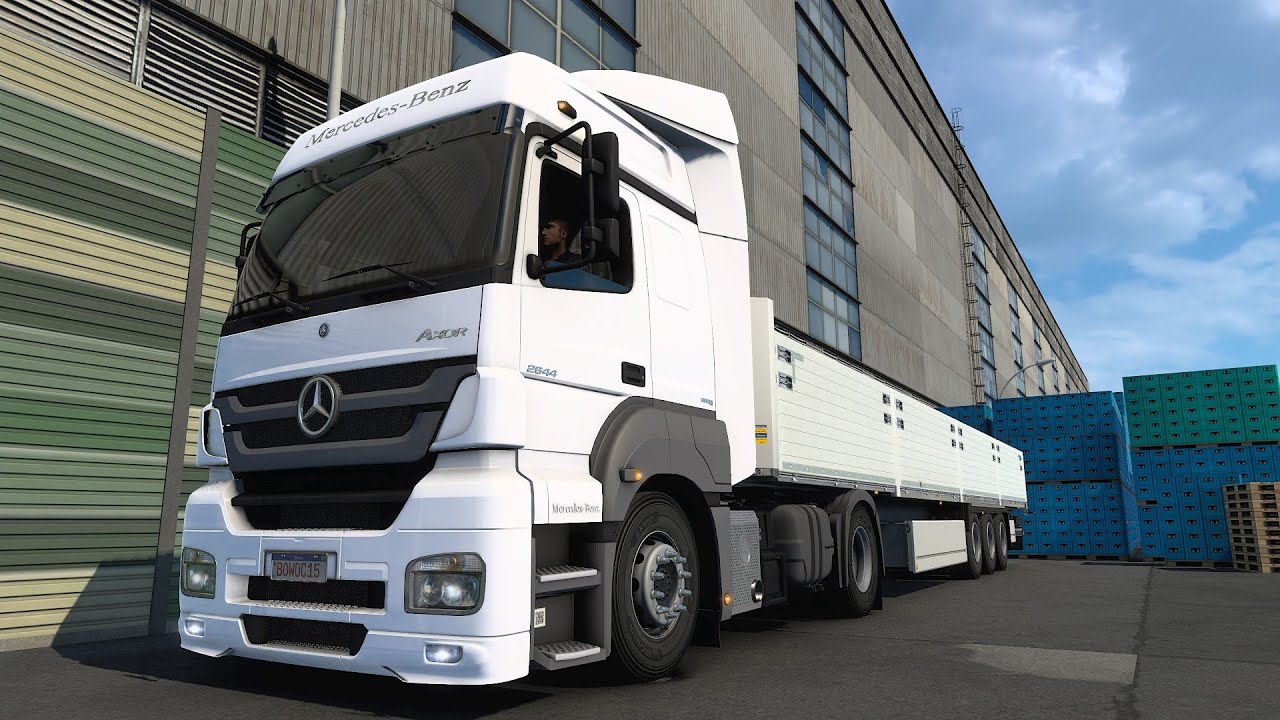 MERCEDES BENZ AXOR 2644 / BOLU - KOCAELİ | ETS2 #vlog #roleplay # ...