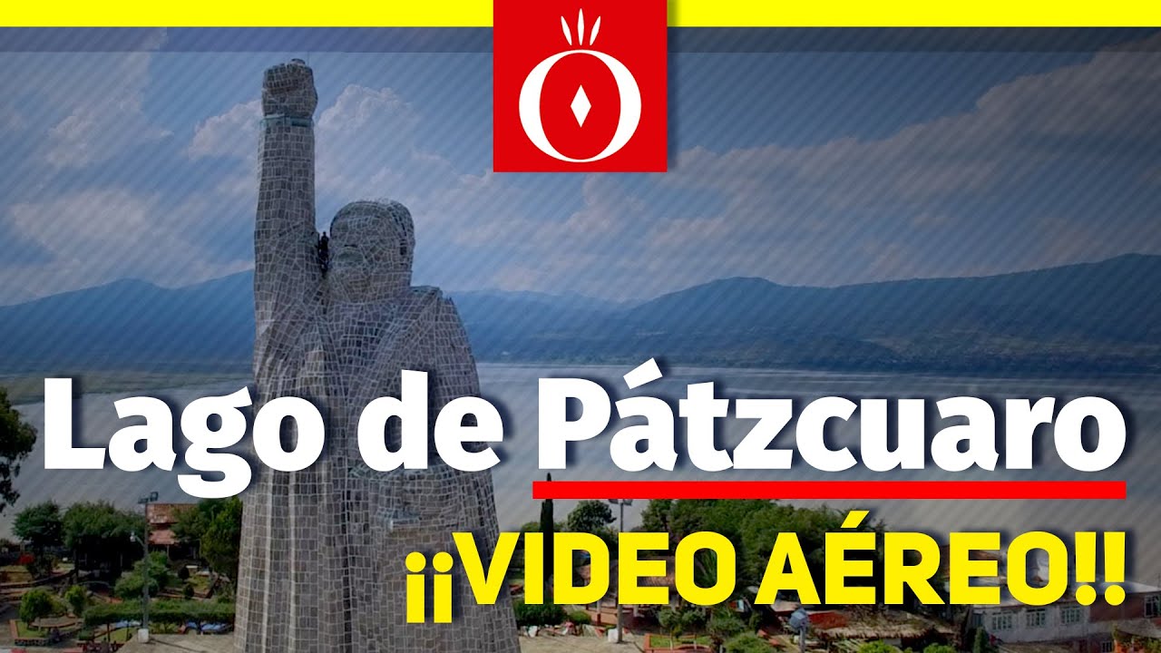 Lago de Pátzcuaro, Isla de Janitzio (Video aéreo con Drone) - YouTube