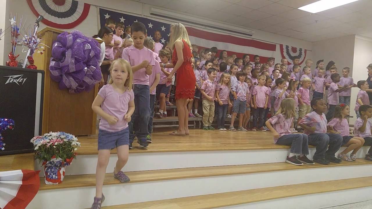 Marrington Elementary kindergarten graduation part 5 2016 - YouTube